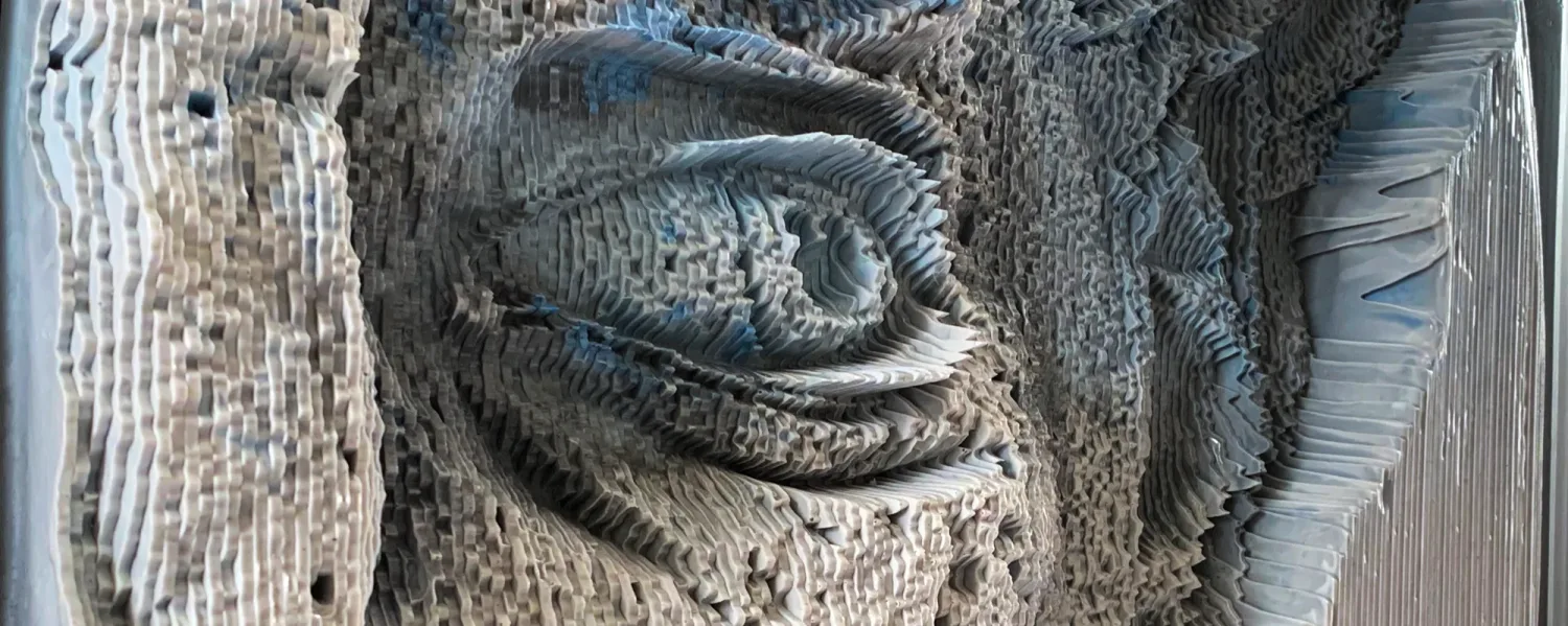 Hanging Portraits: Three Dimensional Sculptures - By AvRaam